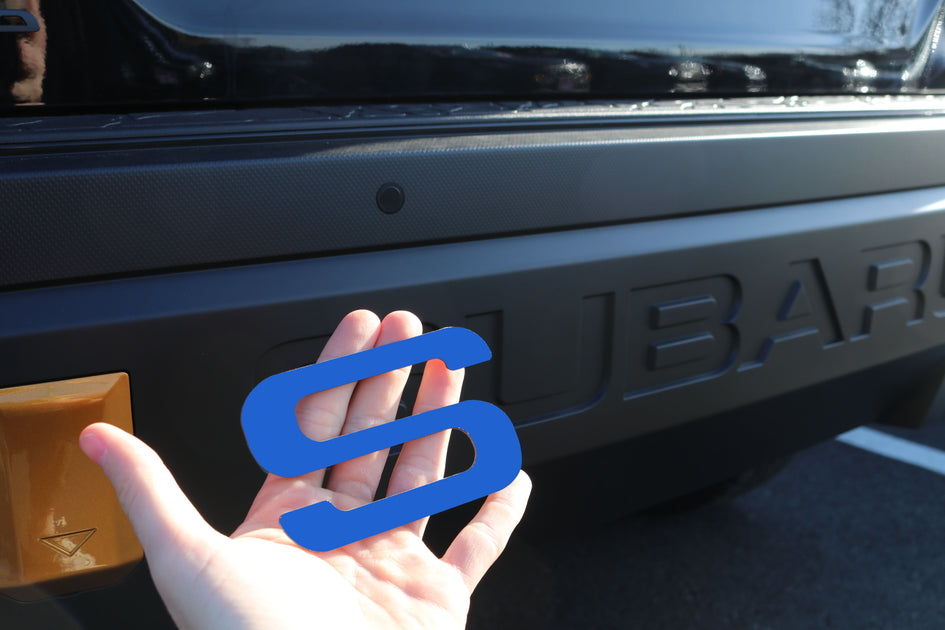 Rear Bumper Lettering Compatible with 2024-2025 Subaru Crosstrek Wilde ...